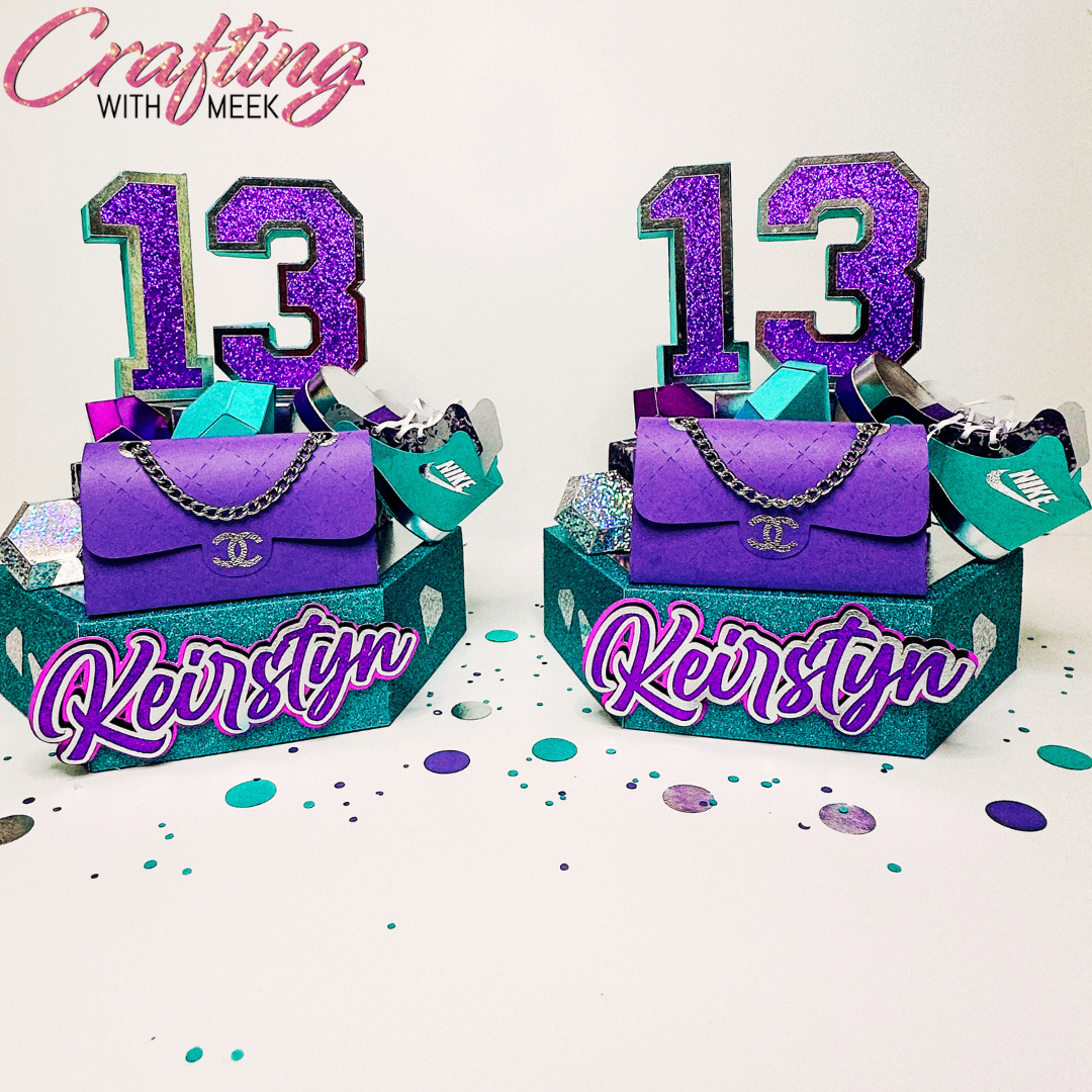 3D Centerpiece | Crafting With Meek LLC
